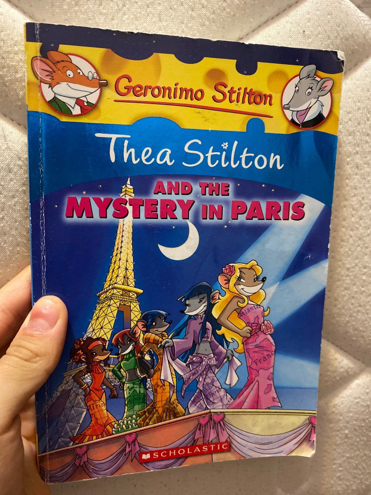 Thea Stilton And The Mystery In Paris 興趣及遊戲 書本 文具 兒童書籍 Carousell