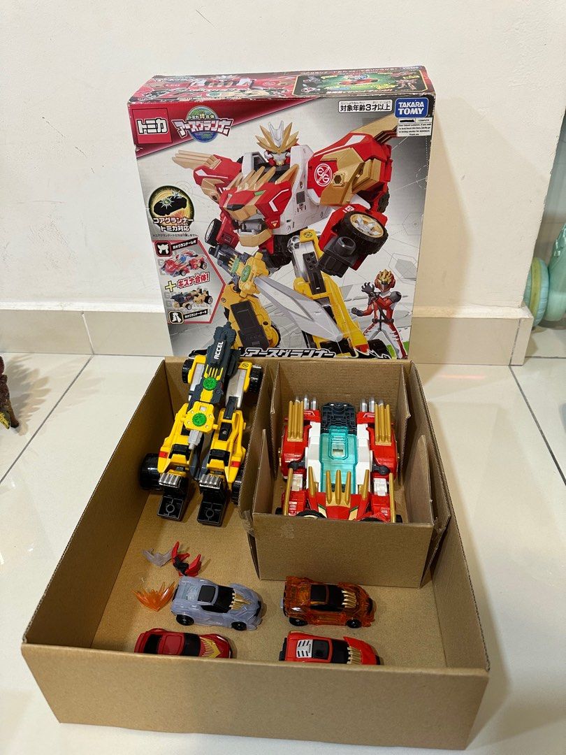 Tomica Earth Granner EG01 Leo Cheetah Complete set!!!, Hobbies & Toys ...