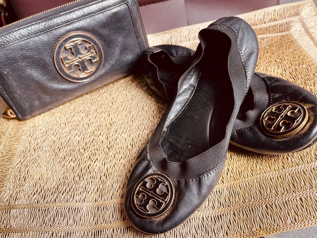 Tory Burch Caroline Mestico Elastic Ballet Flats, Luxury, Sneakers ...