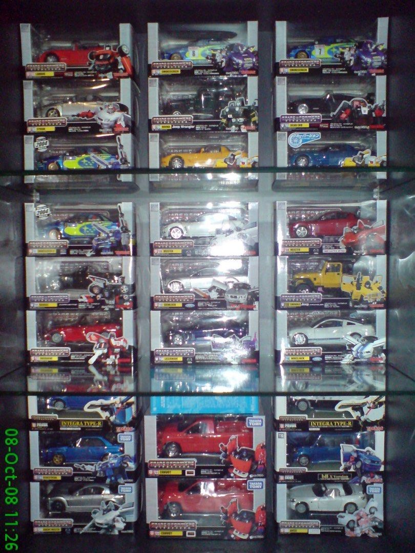Transformers diecast binaltech complete series with exclusive edition ...