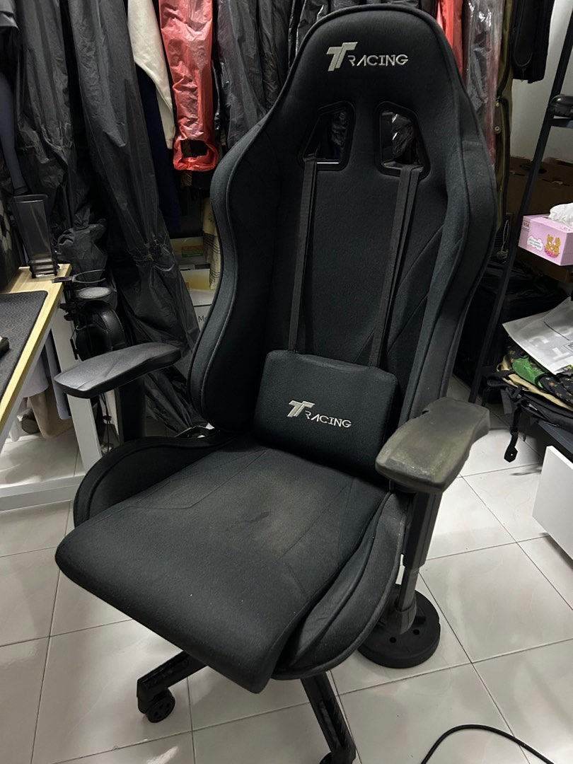 TT Racing Swift X 2020 Fabric Black, Furniture & Home Living, Furniture ...