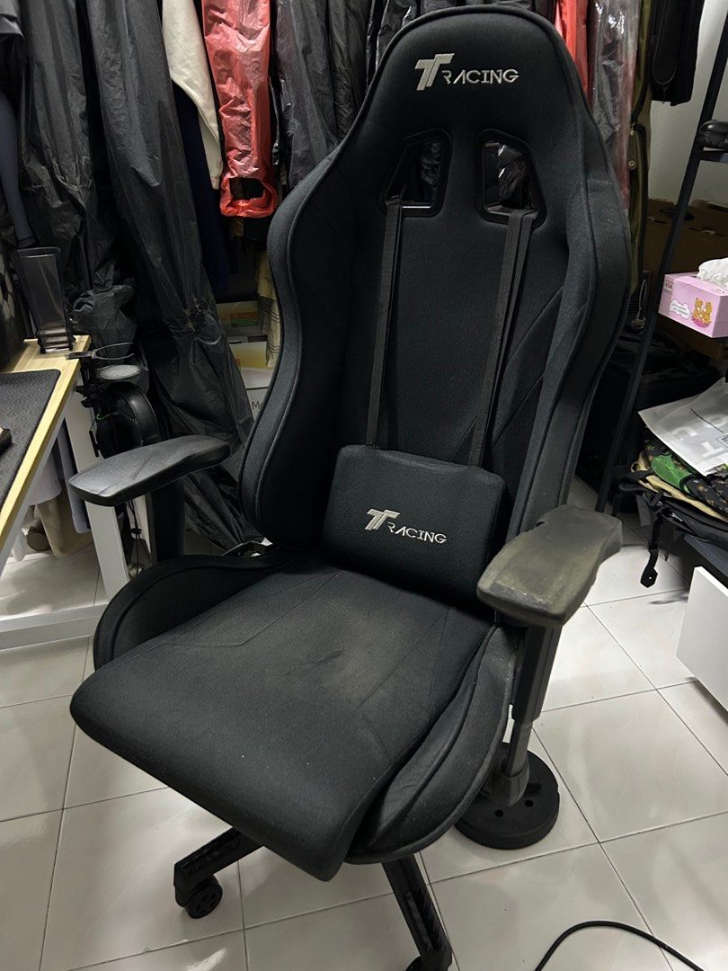 TT Racing Swift X 2020 Fabric Black, Furniture & Home Living, Furniture ...
