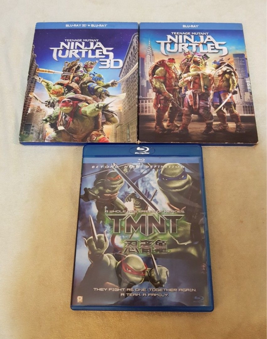 Turtle Power! Ninja TMNT 1st Press Original Blu-Ray With OOP Slipcovers ...