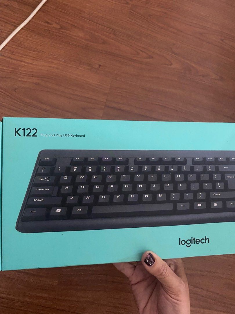USB Keyboard Logitech K122, Elektronik, Bagian Komputer & Aksesoris di ...