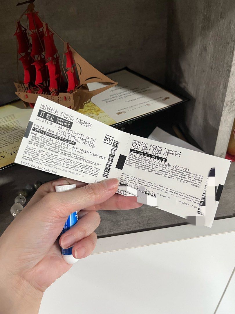 USS ticket, Tickets & Vouchers, Event Tickets on Carousell