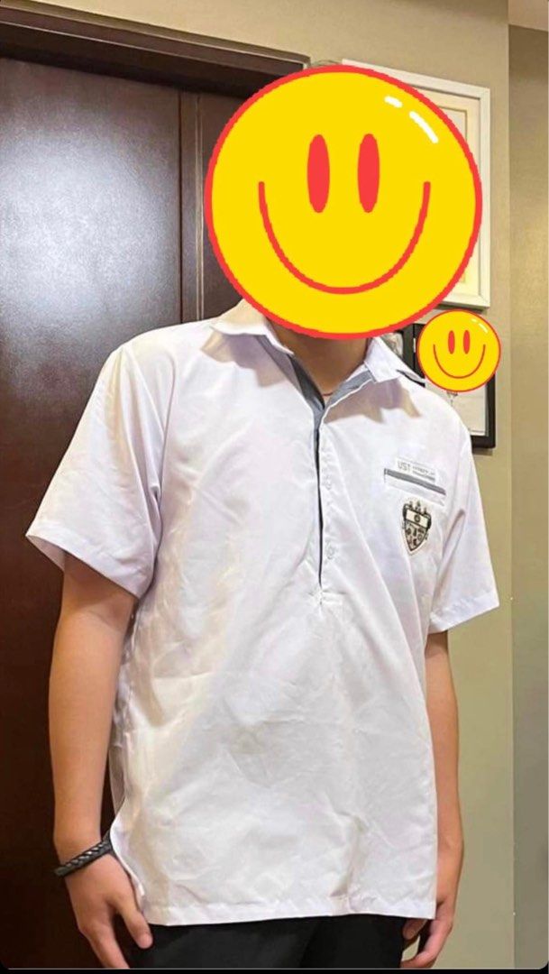 UST School Uniform for men boys, Men's Fashion, Tops & Sets, Tshirts ...