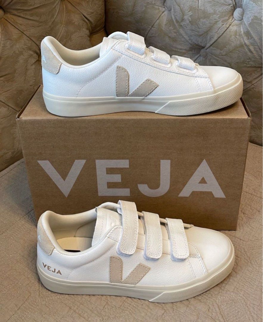 Veja Recife White/Sable, Men's Fashion, Footwear, Sneakers on Carousell