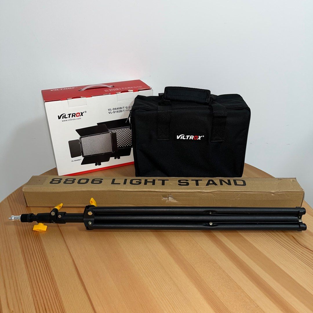 VILTROX VL-D640T (CRI>95 | 4800 Lumen | 3300K-5600K) Bi-Color Video LED ...