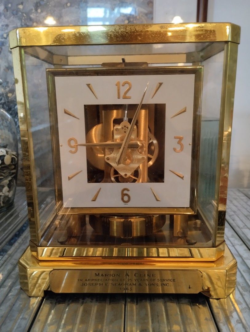 Vintage Atmos Clock, Hobbies & Toys, Memorabilia & Collectibles ...