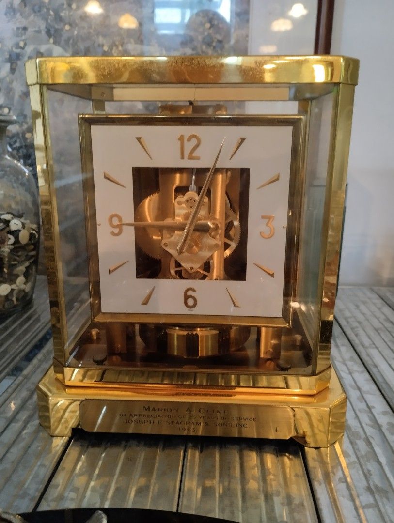 Vintage Atmos Clock, Hobbies & Toys, Memorabilia & Collectibles ...