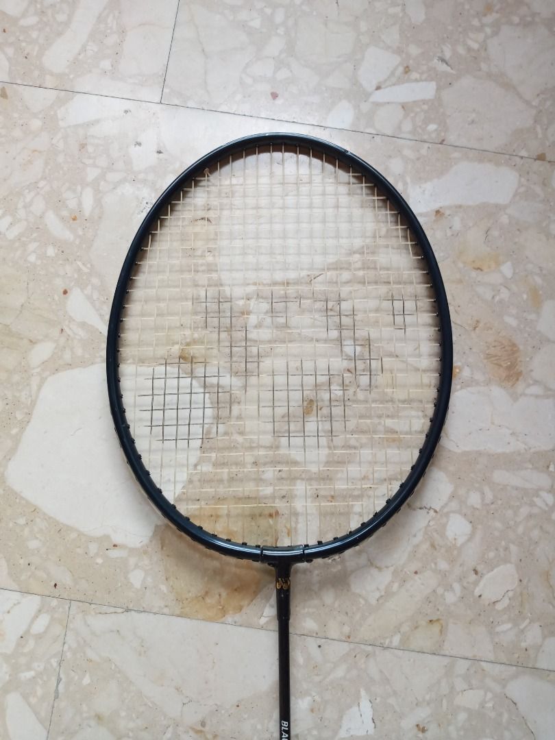 Vintage Authentic Yonex Blaken Stainless Shaft Badminton Racket, Sports Equipment, Sports ...