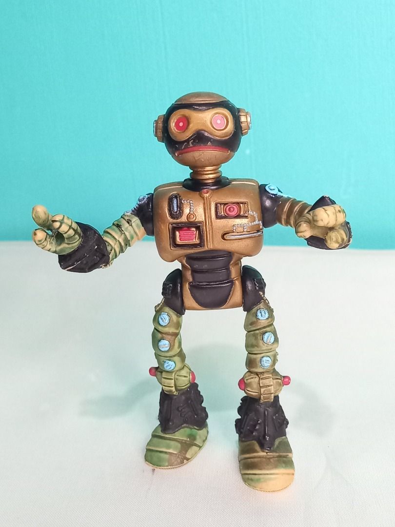 Vintage "Fugitoid Robot" 1990 Mirage Studios TMNT Action Figure 4.5", Hobbies & Toys, Toys ...