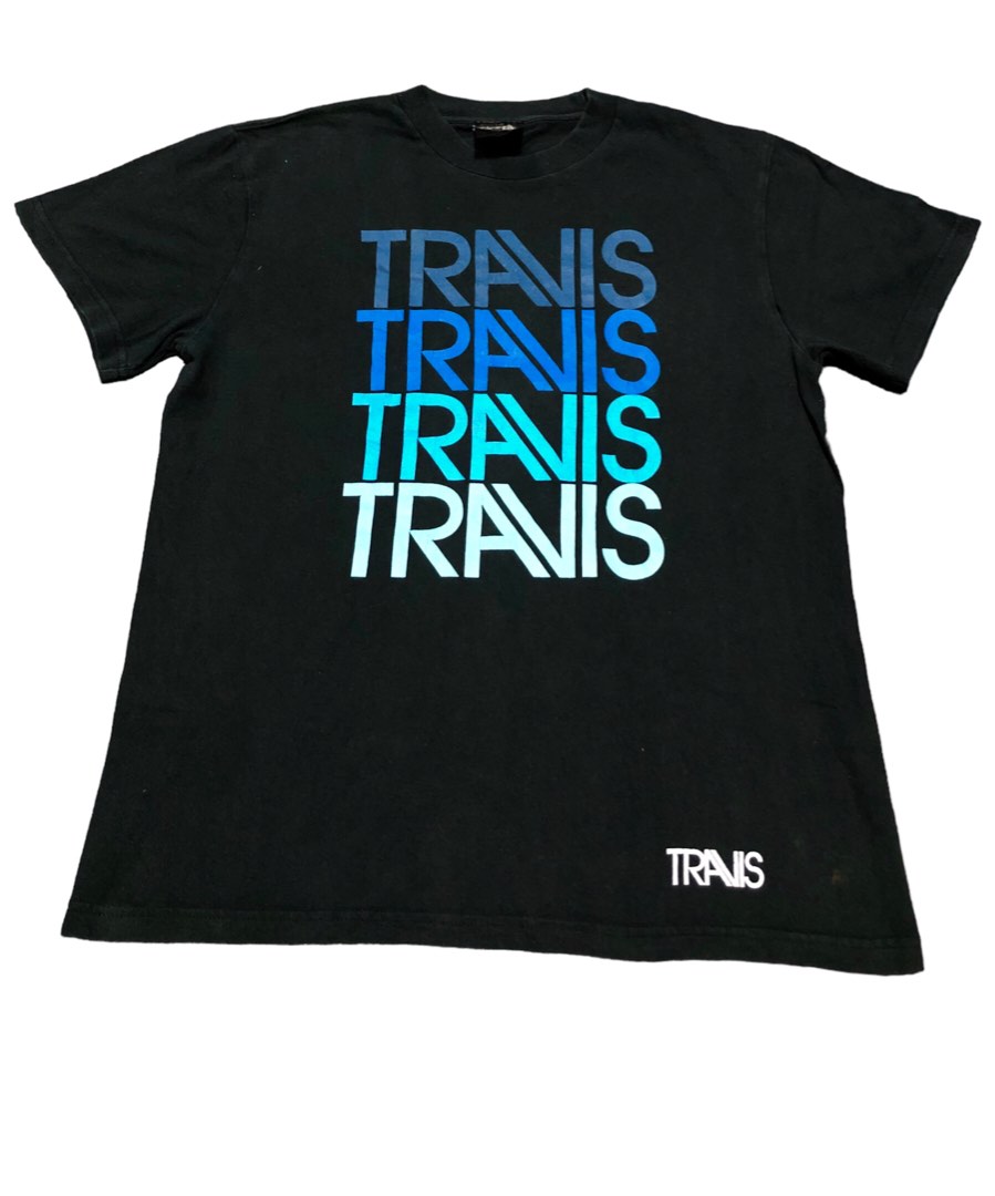 Vintage Travis Band T shirt, Men's Fashion, Tops & Sets, Tshirts & Polo ...