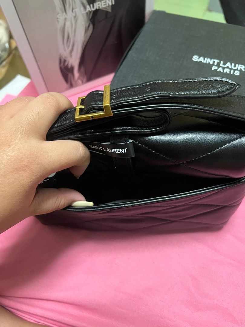 VIP YSL quilted shoulder bag, Luxury, Bags & Wallets on Carousell