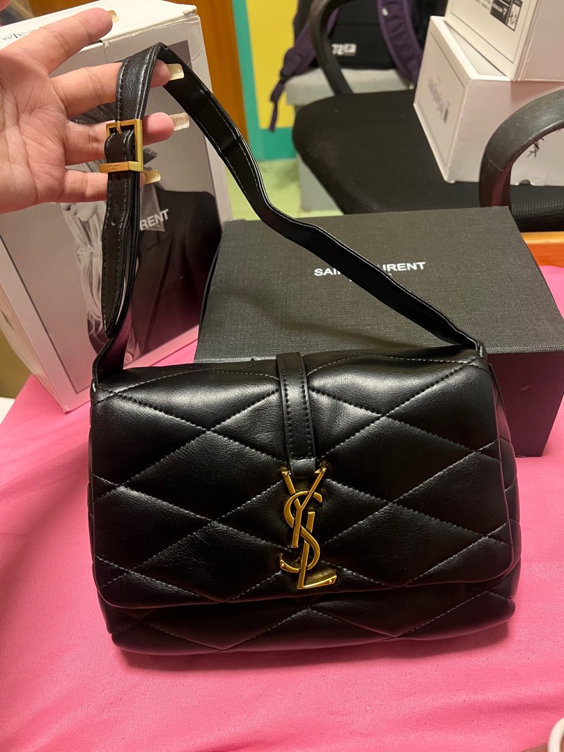 VIP YSL quilted shoulder bag, Luxury, Bags & Wallets on Carousell