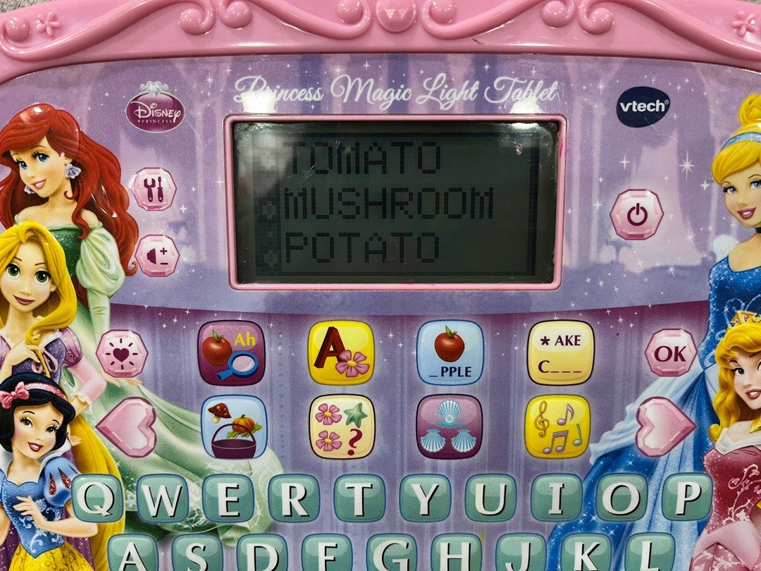VTech Disney Princess Educational Tablet, Hobbies & Toys, Toys & Games ...