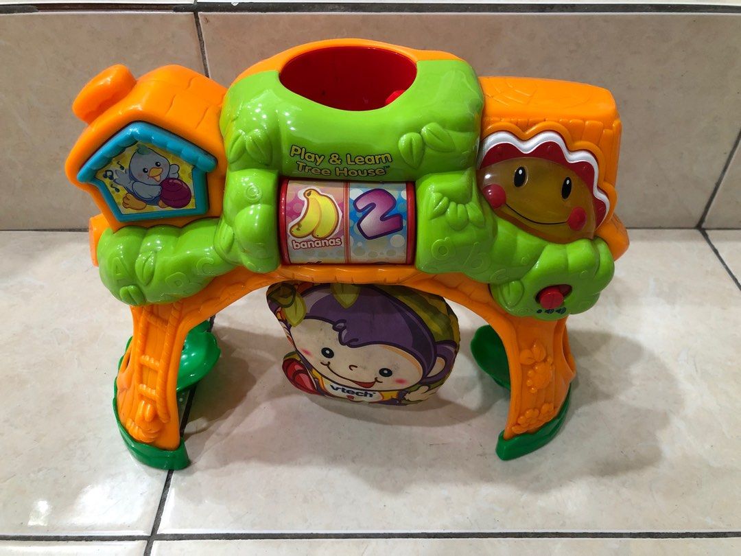 Vtech play & learn tree house, Bayi & Anak, Mainan & Baby Walker di ...