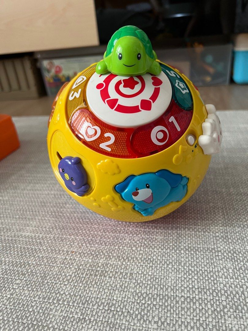 Vtech Wiggle and Crawl Ball, Babies & Kids, Infant Playtime on Carousell