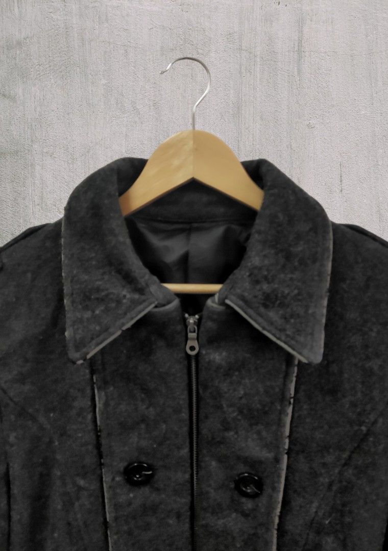 Vtg PPFM Japanese streetwear punk rocker biker jacket, Men's Fashion ...