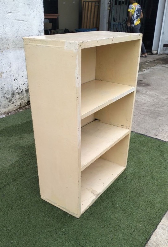 W86 Rak Kayu 3 Tier Wooden Rack, Furniture & Home Living, Furniture ...