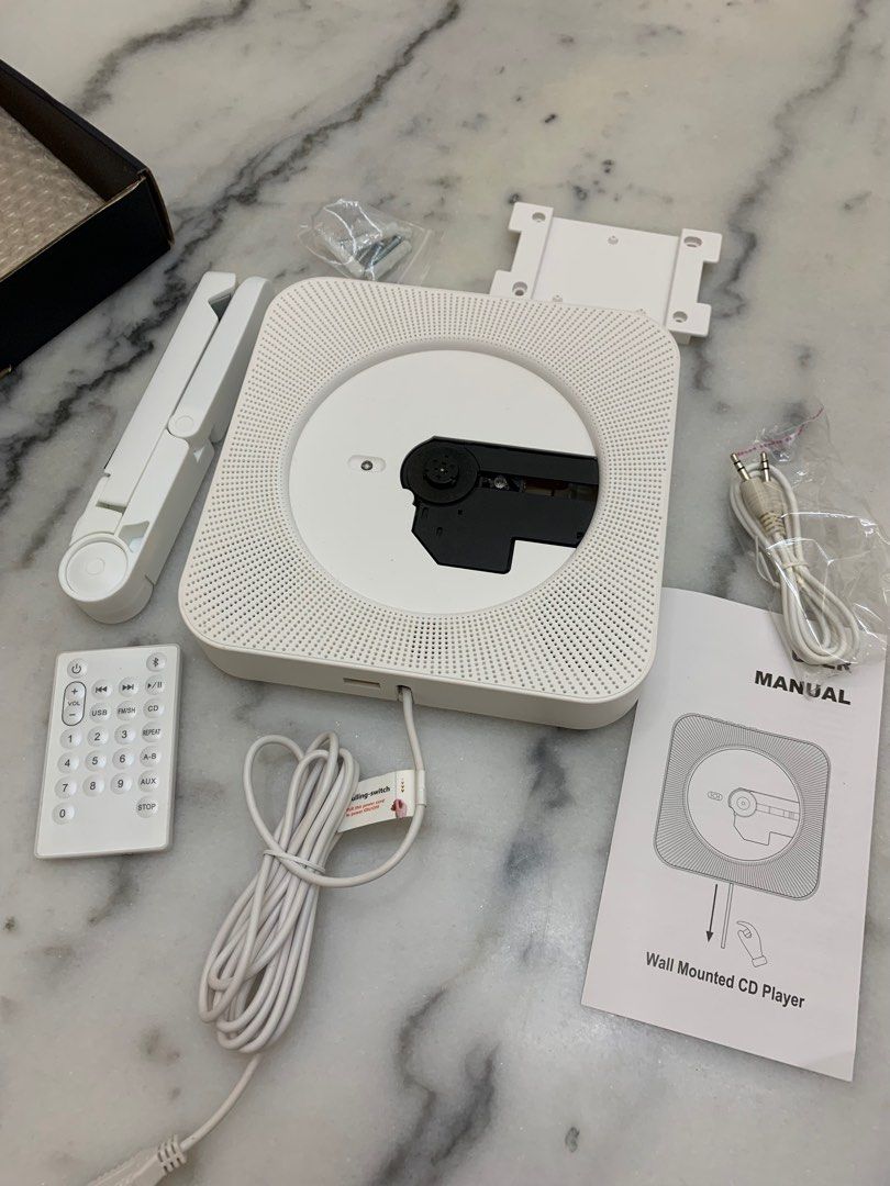 white CD player speaker, Audio, Soundbars, Speakers & Amplifiers on ...