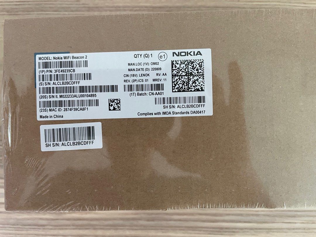 Wifi router - brand new Nokia Wifi Beacon 2, Computers & Tech, Parts ...