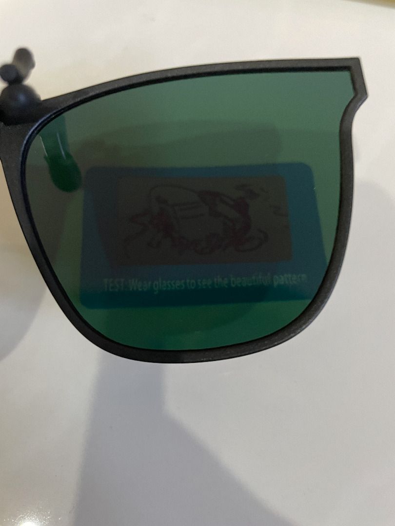 Women And Men Clip On Sunglasses Sun Shade Clip On Flip Up Removable Attach Yellow Pink Detachable