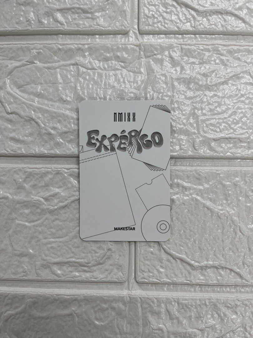 WTS NMIXX Sullyoon Expergo Makestar FCE POB Photocard PC, Hobbies ...