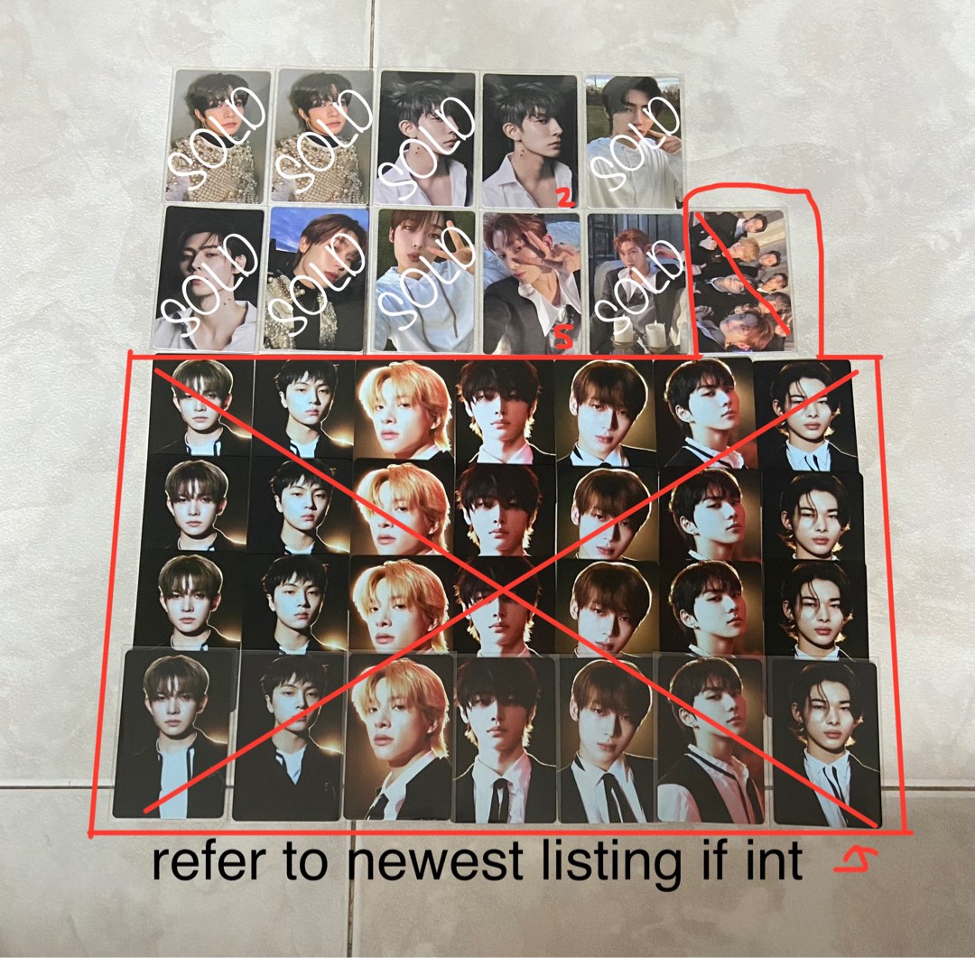 WTS WTT ENHYPEN Dark blood full ver engene weverse heeseung jay jake ...