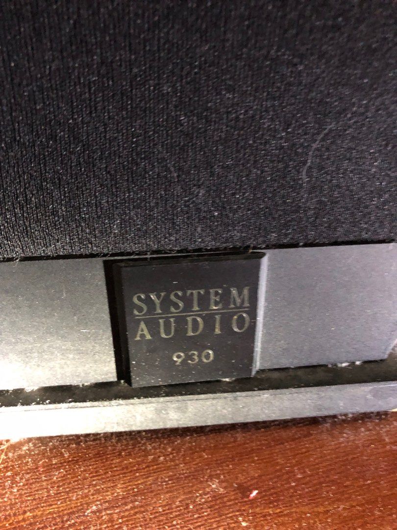 Yamaha Amp & v System Audio 930 tower, Audio, Soundbars, Speakers & Amplifiers on Carousell