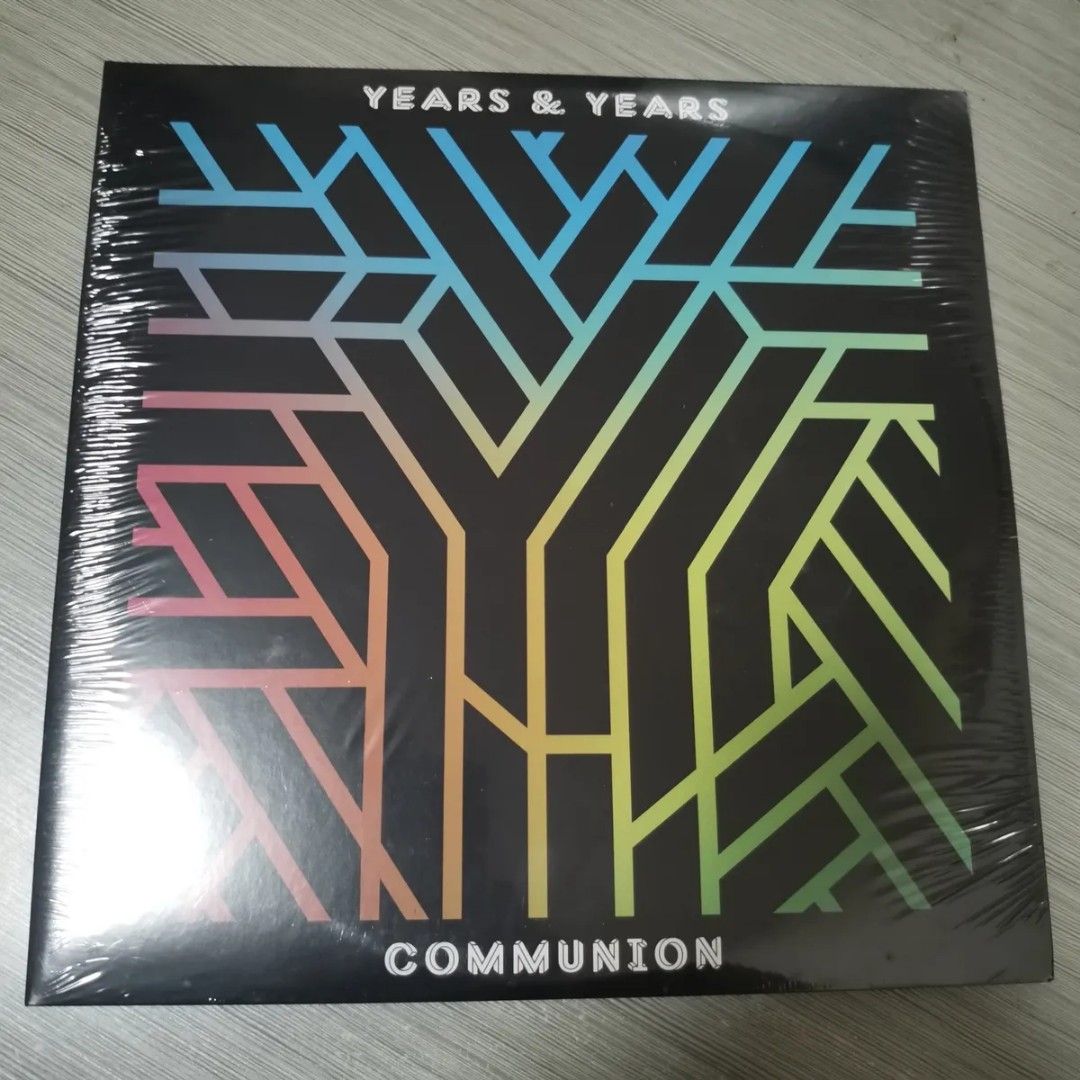 全新未拆 Years & years communion king lp vinyl 黑膠 專輯 cd dvd, 興趣及遊戲, 音樂、樂器 ...