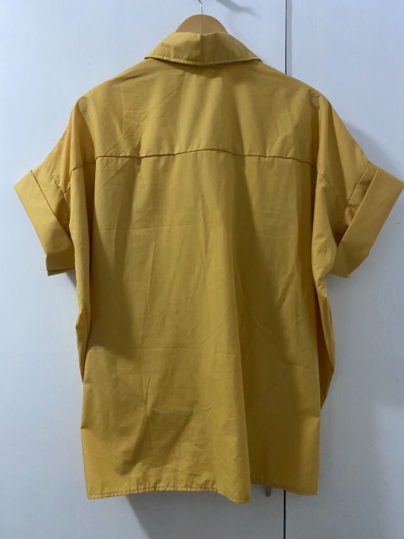 ZARA Mustard Color Top | on Carousell