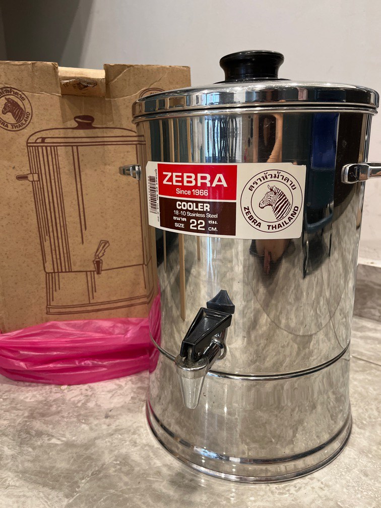 ZEBRA Thailand Stainless steel Cooler, Furniture & Home Living ...