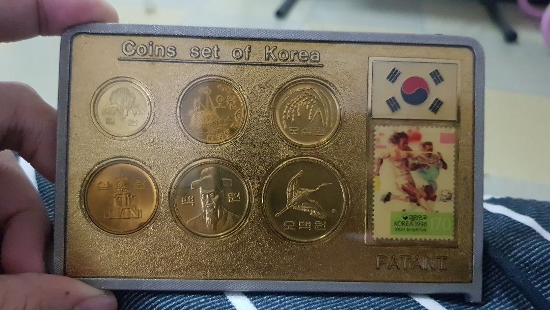 RARE 1998 Korean Coin Set, Hobbies & Toys, Memorabilia & Collectibles ...