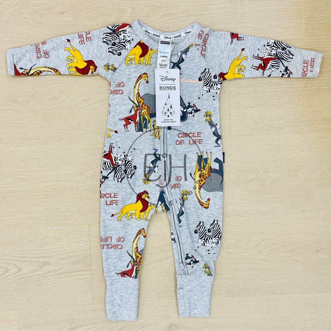[00] Bonds X Disney Lion King, Babies & Kids, Babies & Kids Fashion on ...