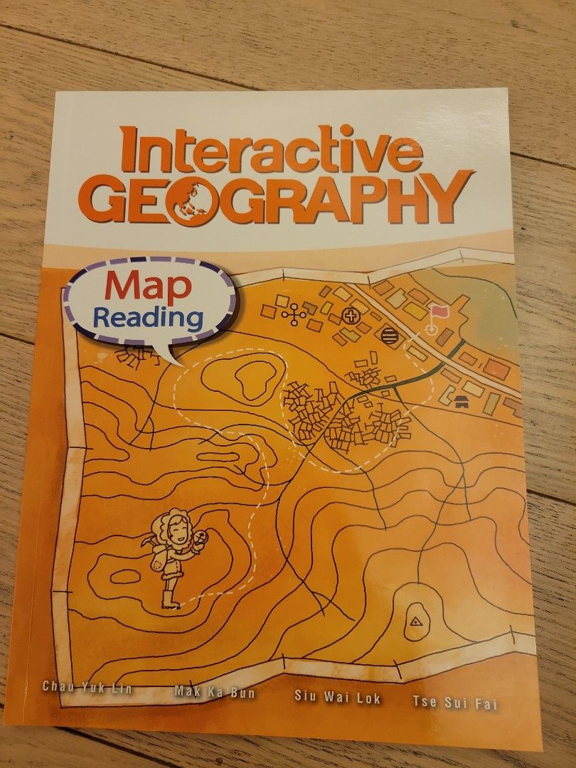3 geography books map reading, 興趣及遊戲, 書本 & 文具, 教科書 - Carousell