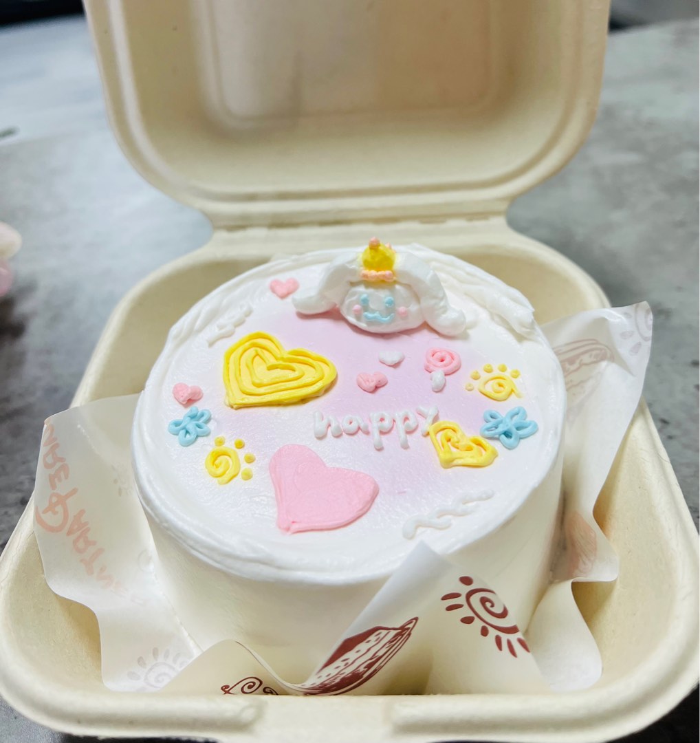 3D character bento cake, Food & Drinks, Homemade Bakes on Carousell