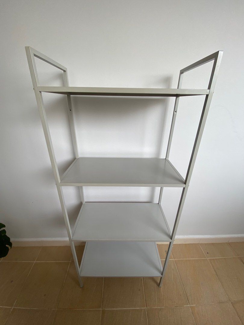 Ikea Draget 4 tier metal rack shelf, Furniture & Home Living, Furniture ...