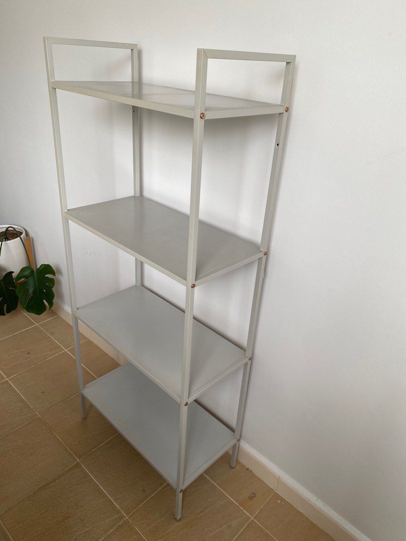 Ikea Draget 4 tier metal rack shelf, Furniture & Home Living, Furniture ...