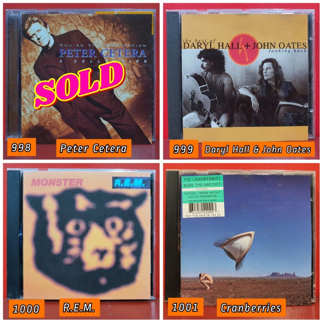$6 CD #02 James Ingram ABBA Andrea Bocelli Morissette Daryl Hall REM ...