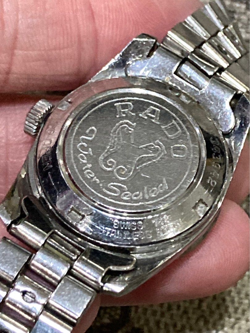 70s Vintage Rado Green Horse Dress Watch, Women's Fashion, Watches ...