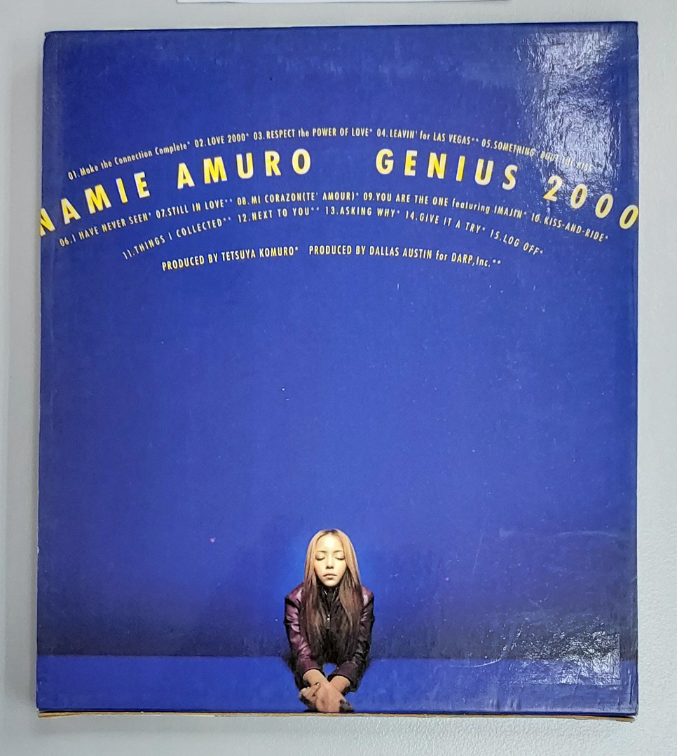 中古 CD AVTCD-95310 Namie Amuro Genius 2000 安室內美惠 日本女歌手, 興趣及遊戲, 音樂、樂器 & 配件, 音樂與媒體 - CD 及 DVD ...