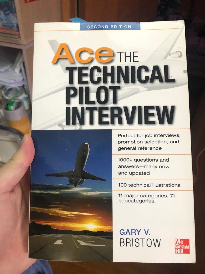 Ace the Technical Pilot Interview, 興趣及遊戲, 書本 & 文具, 教科書 - Carousell