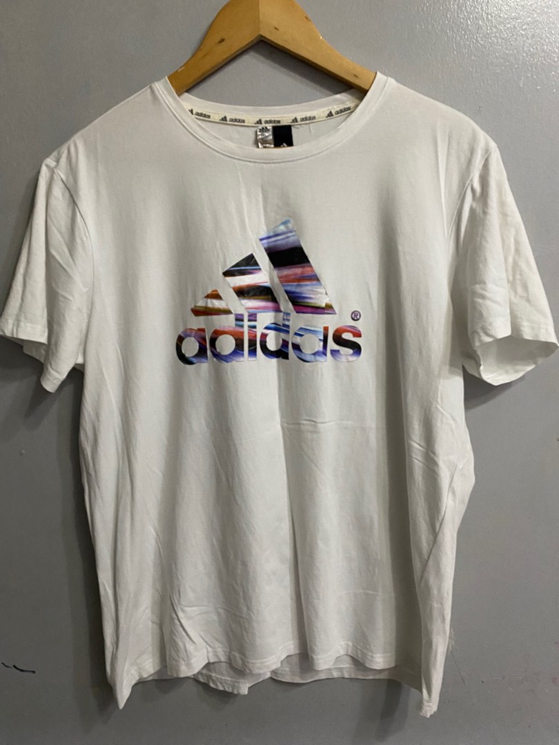 Adidas big logo shirt, Men's Fashion, Tops & Sets, Tshirts & Polo ...