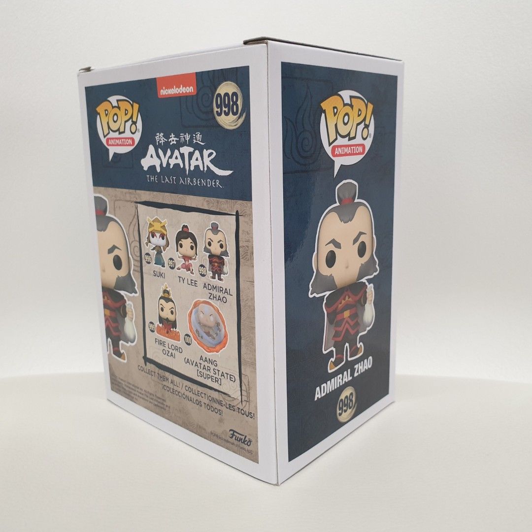ADMIRAL ZHAO Nickelodeon Avatar The Last Airbender Funko Pop, Hobbies ...