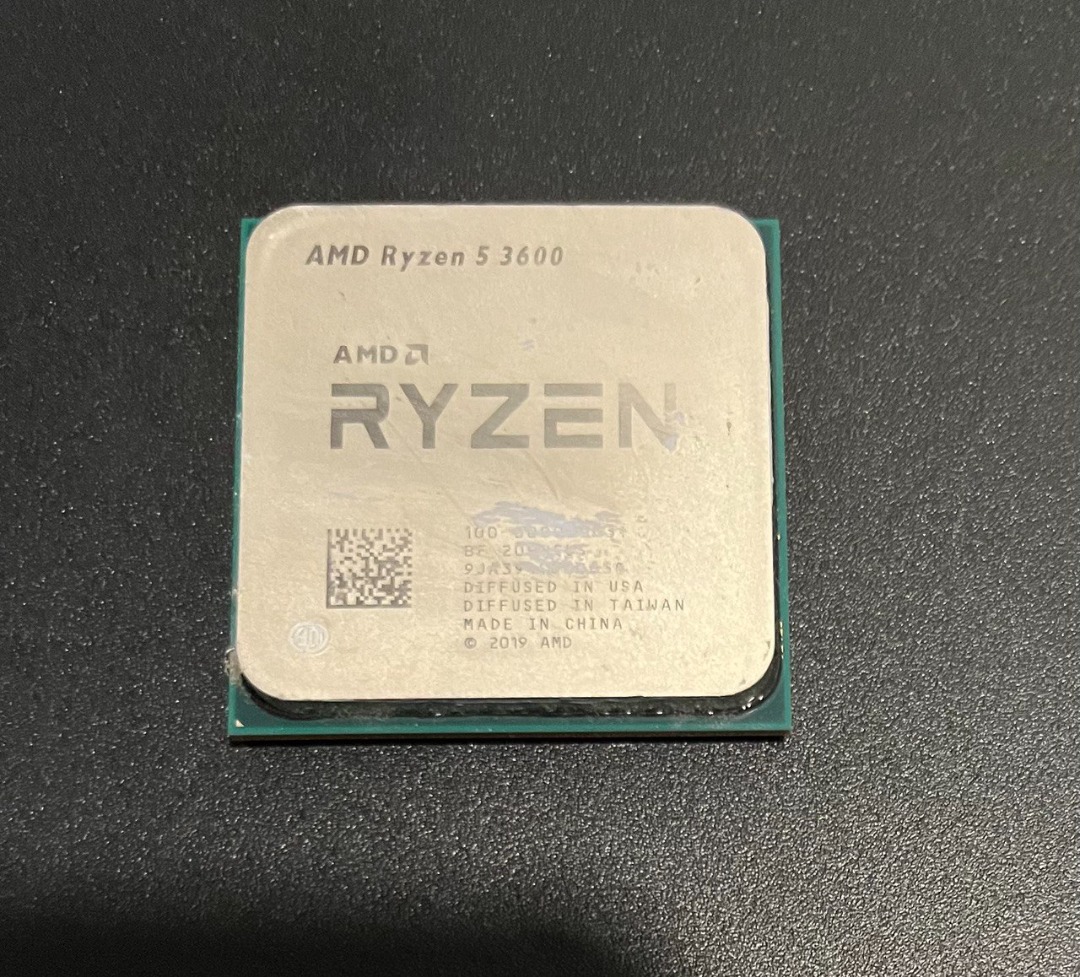 AMD RYZEN 5 3600 CPU, Computers & Tech, Parts & Accessories, Computer ...