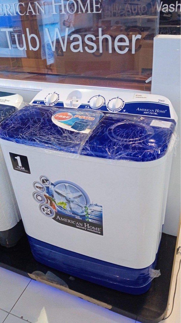 AMERICAN HOME TWIN TUB WASHING MACHINE, TV & Home Appliances, Washing ...