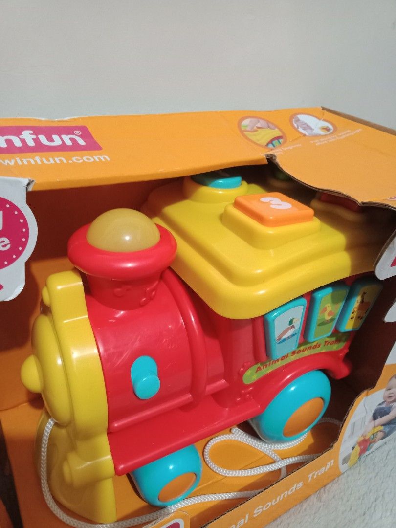 Animal Sounds Train, Hobbies & Toys, Toys & Games on Carousell