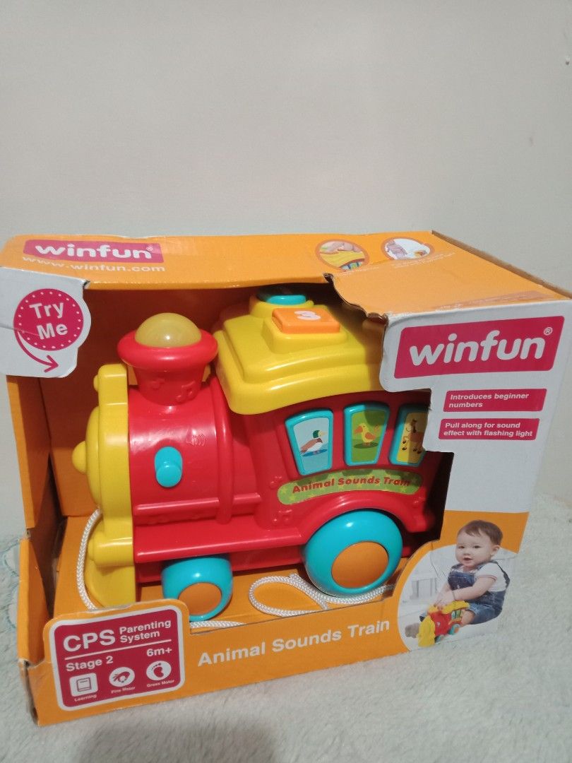 Animal Sounds Train, Hobbies & Toys, Toys & Games on Carousell