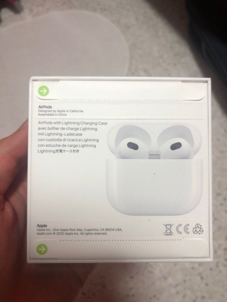 Apple Airpods Gen 3 (Lightning), Audio, Earphones on Carousell